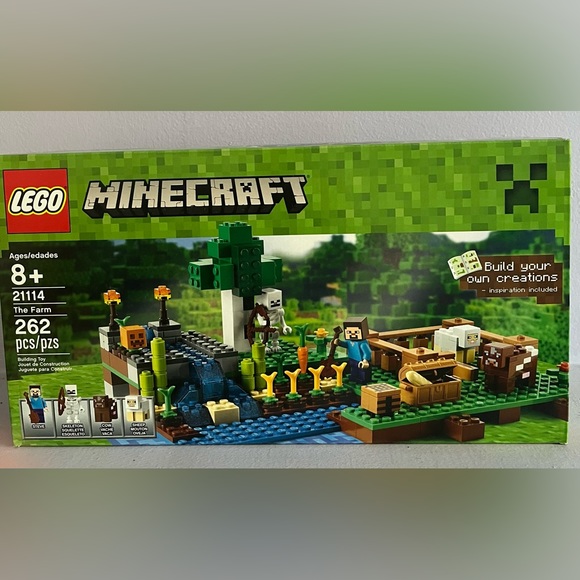 Lego | Toys | New Inbox Retired The Farm Minecraft Lego Set Pick Up ...